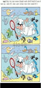 Spot The Difference – Cook Looking For A Fish – Kids Portal For Parents