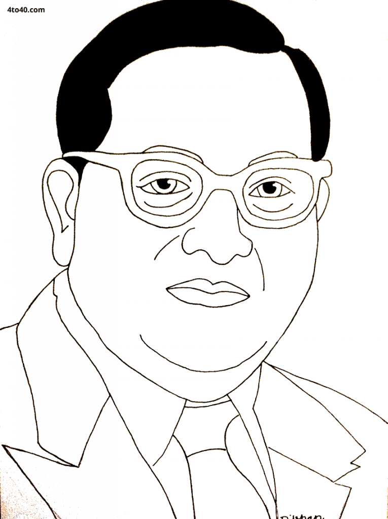 Ambedkar Jayanti Coloring Pages For Students & Children – Kids Portal ...