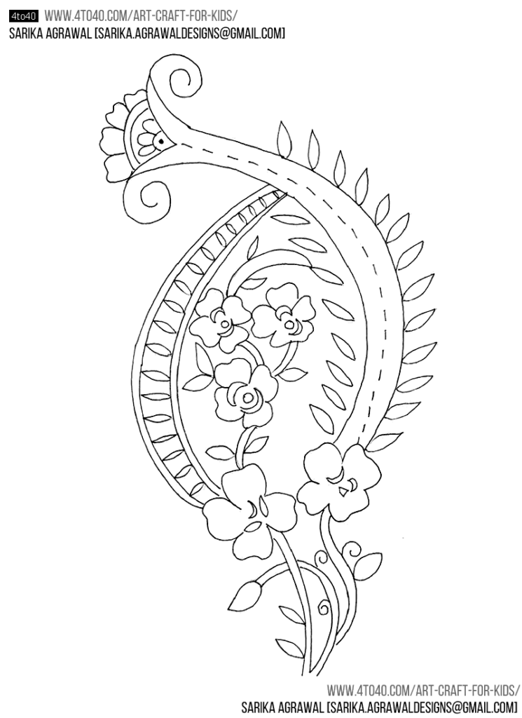 Indian Embroidery Pattern For Beginners: Sarika’s Textile Designs ...
