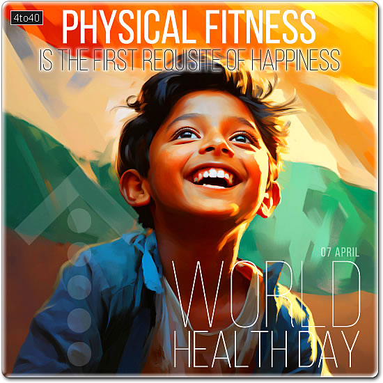 World Health Day Greeting Cards For Students and Children – Kids Portal ...
