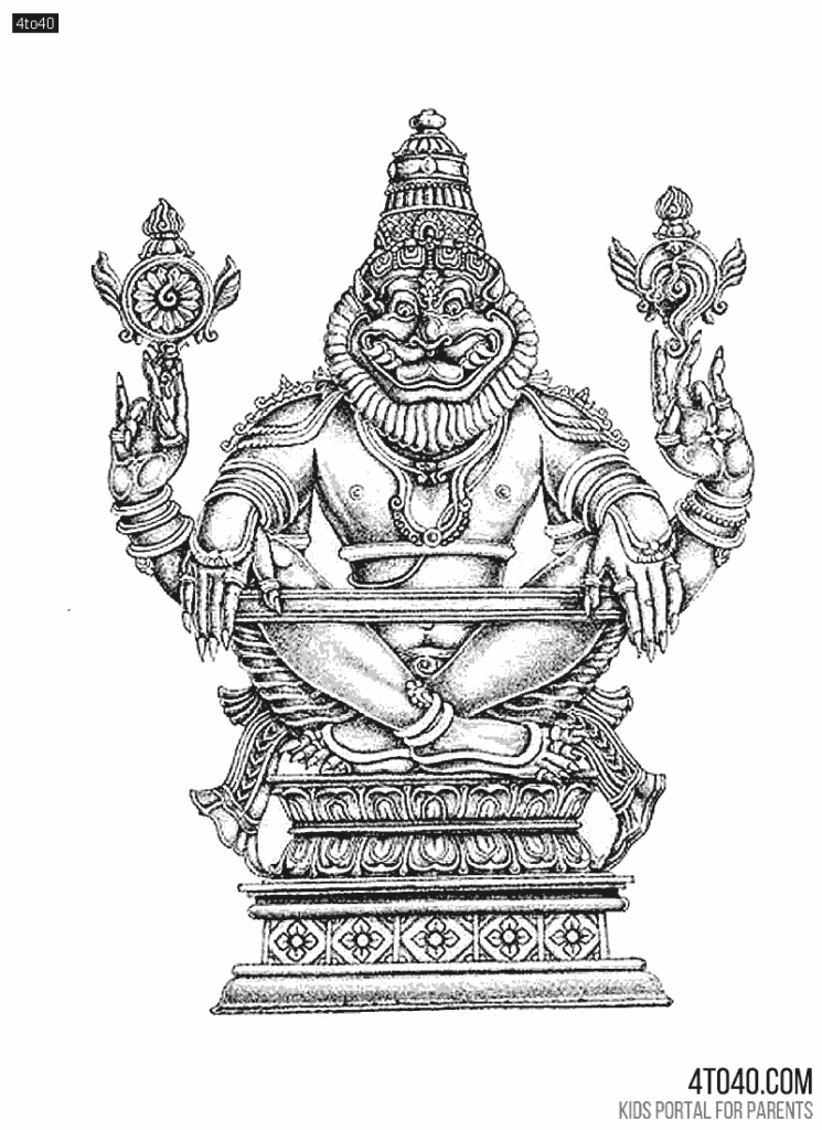 Hindu Gods And Goddesses Coloring Pages For Students & Children – Kids ...